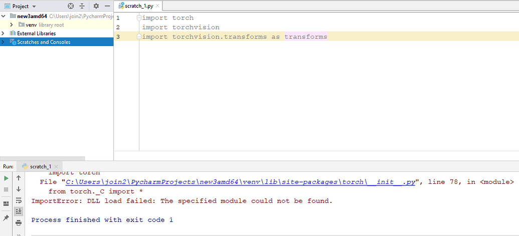 Windows - not a supported wheel on this platform - PyTorch Forums