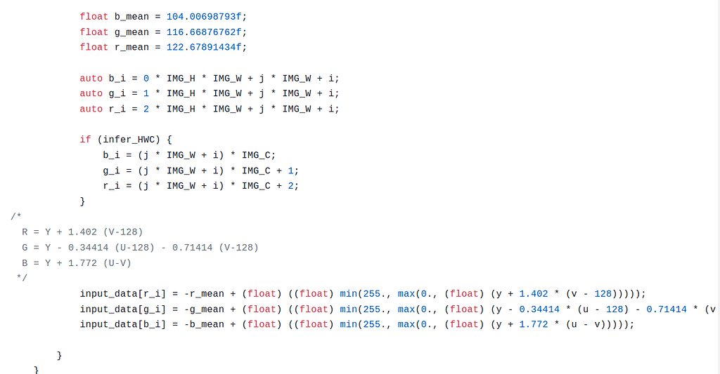 Preprocessing images on caffe2 android app - PyTorch Forums