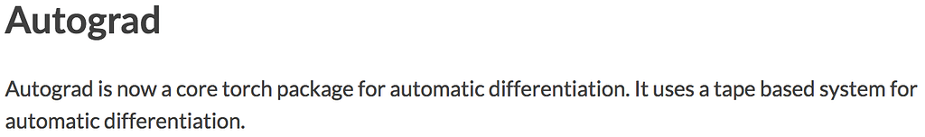 Is Pytorch Autograd Tape Based Autograd Pytorch Forums