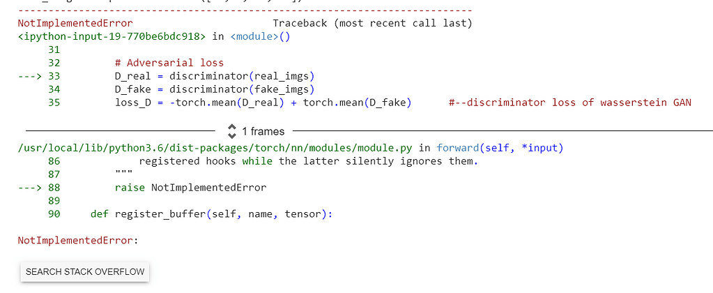 WGAN Discriminator Implementation Error - PyTorch Forums