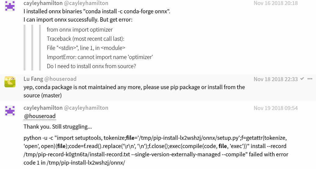 PYTORCH 1.0 , convert-caffe2-to-onnx: No module onnx - PyTorch Forums