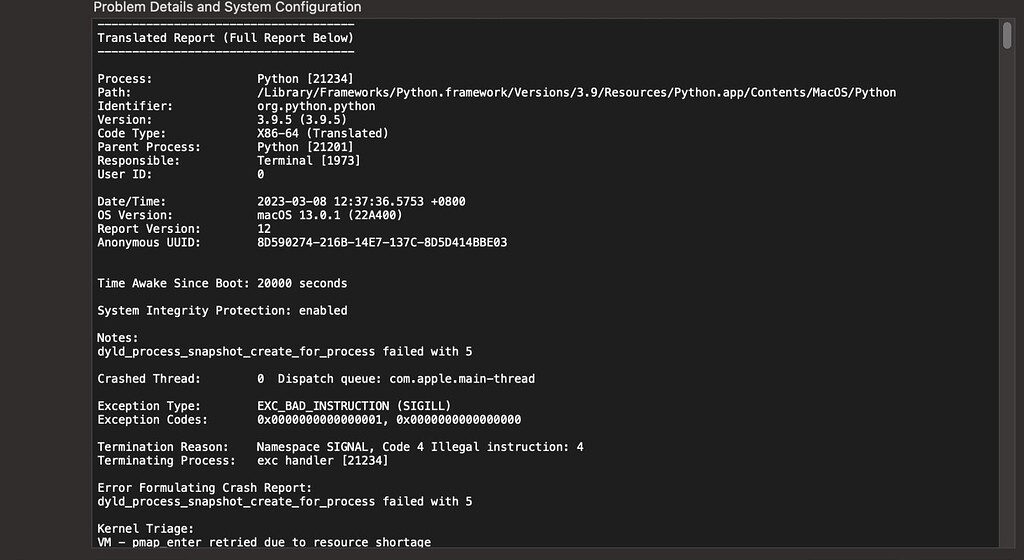 [W NNPACK.ccp:53] Could not initialize NNPACK! Reason: Unsupported hardware - vision - PyTorch ...