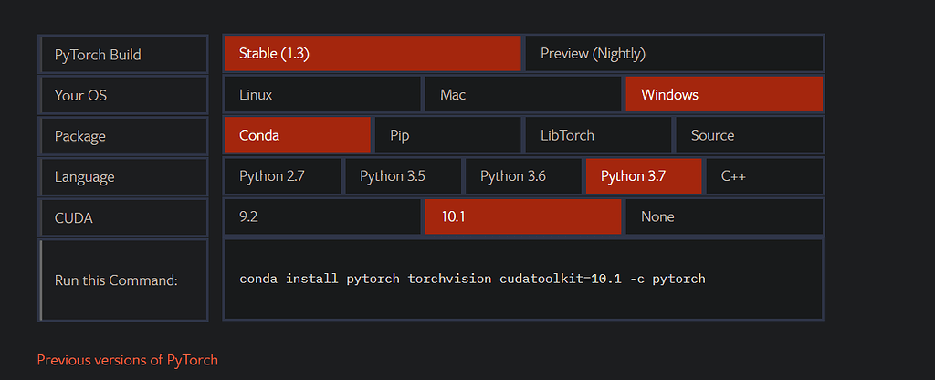 Pytorch1 3 Doesn T Support Cuda10 0 Pytorch Forums