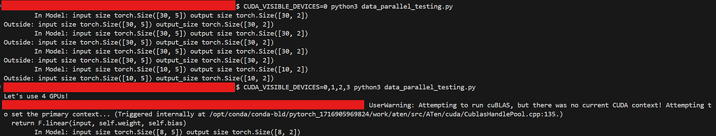 Dataparallel gets stuck in AWS - distributed - PyTorch Forums