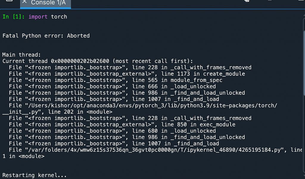 PyTorch On M1 Max Using Anaconda Mac OS X PyTorch Forums