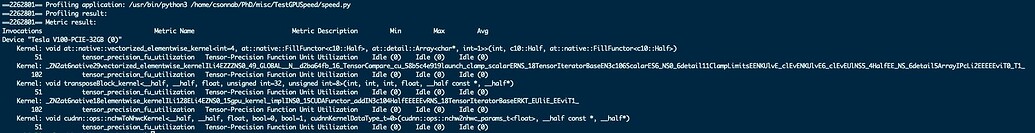 Conv3d Tensor Core Utilisation Deployment Pytorch Forums