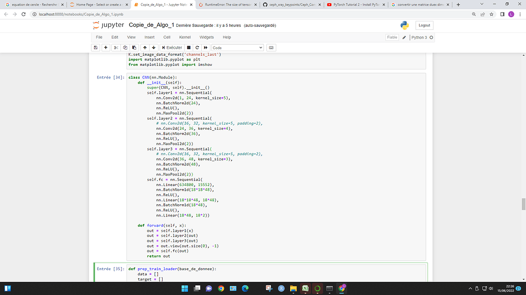 RuntimeError: The size of tensor a (5) must match the size of tensor b ...