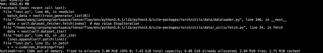 How to solve gpu-memory-leak of DataLoader - PyTorch Forums