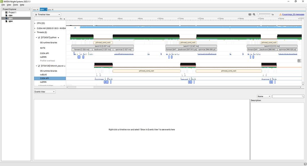 Understanding loss.backward() and cpu usage - PyTorch Forums