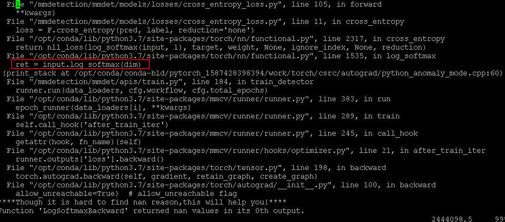 Runtimeerror Function Mulbackward0 Returned Nan Values In Its 0th Output Autograd Pytorch