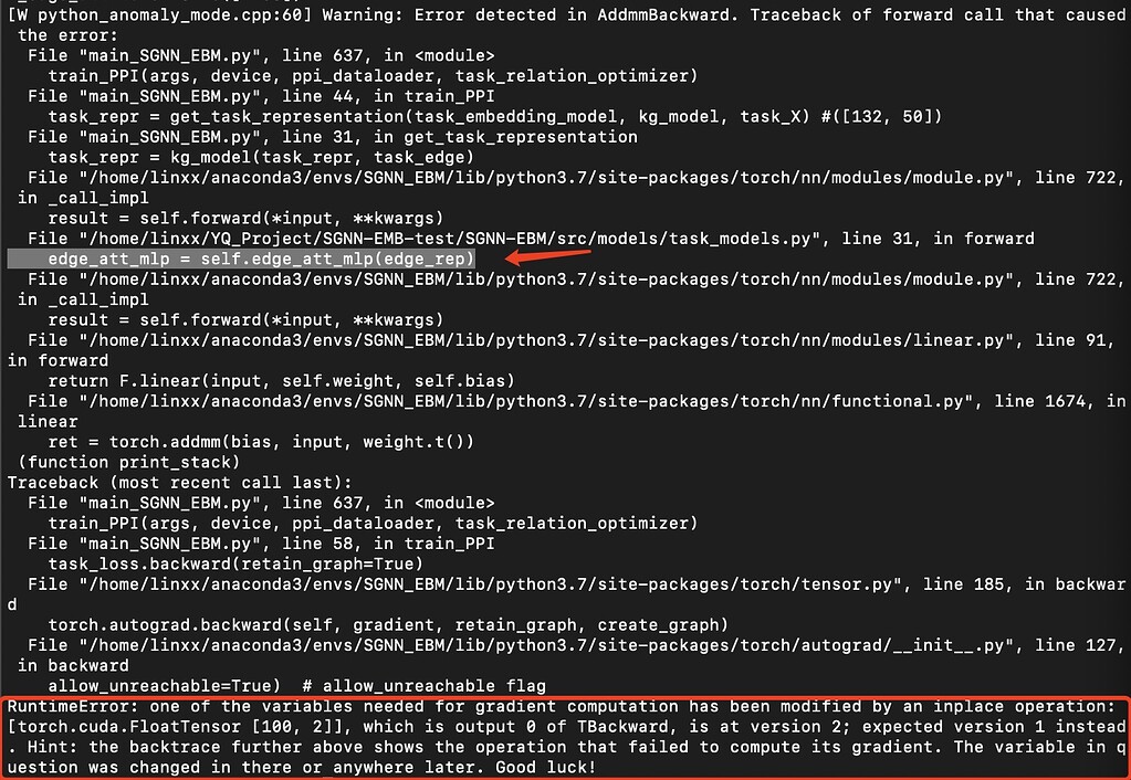 Having problem with Inplace operation - autograd - PyTorch Forums