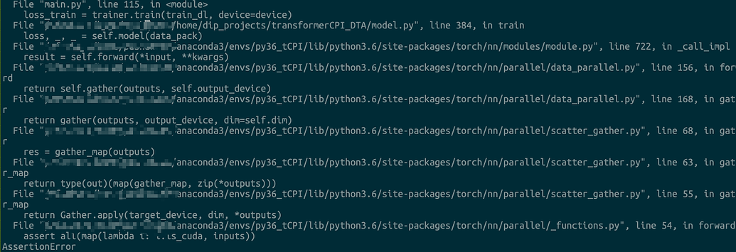 nn.DataParallel: TypeError: expected sequence object with len >= 0 or a ...