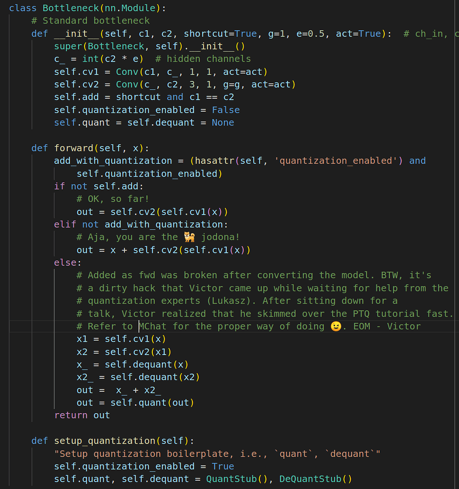 RuntimeError: Could not run 'aten::empty.memory_format' with arguments from the 'QuantizedCPU ...