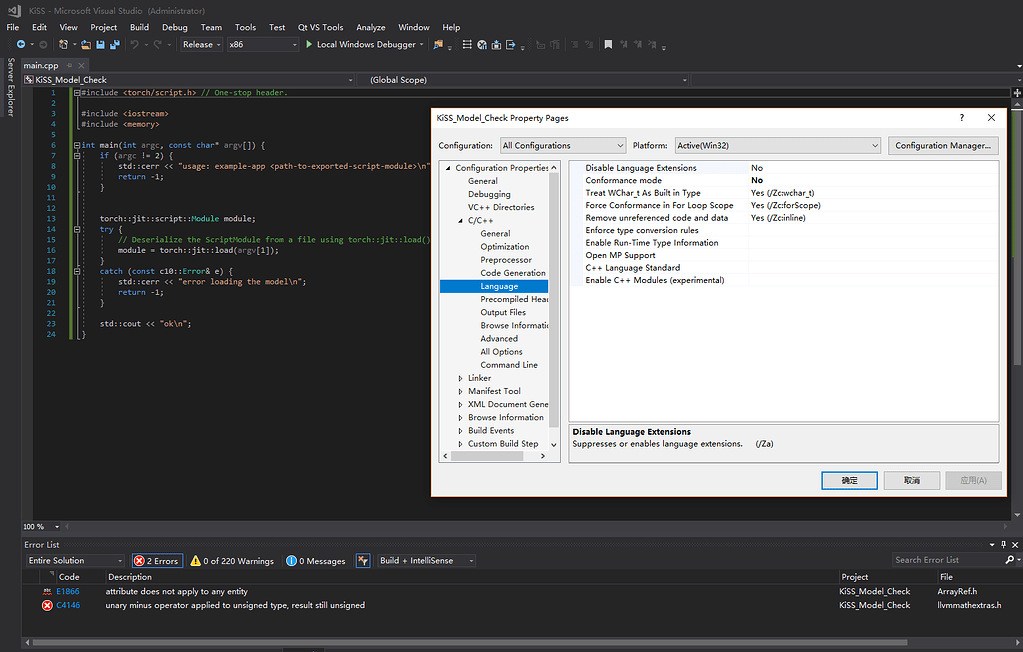 Cannot Compile Torchscript C Demo C Pytorch Forums