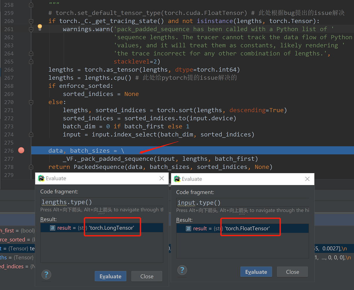 Error with Lengths in pack_padded_sequence - PyTorch Forums