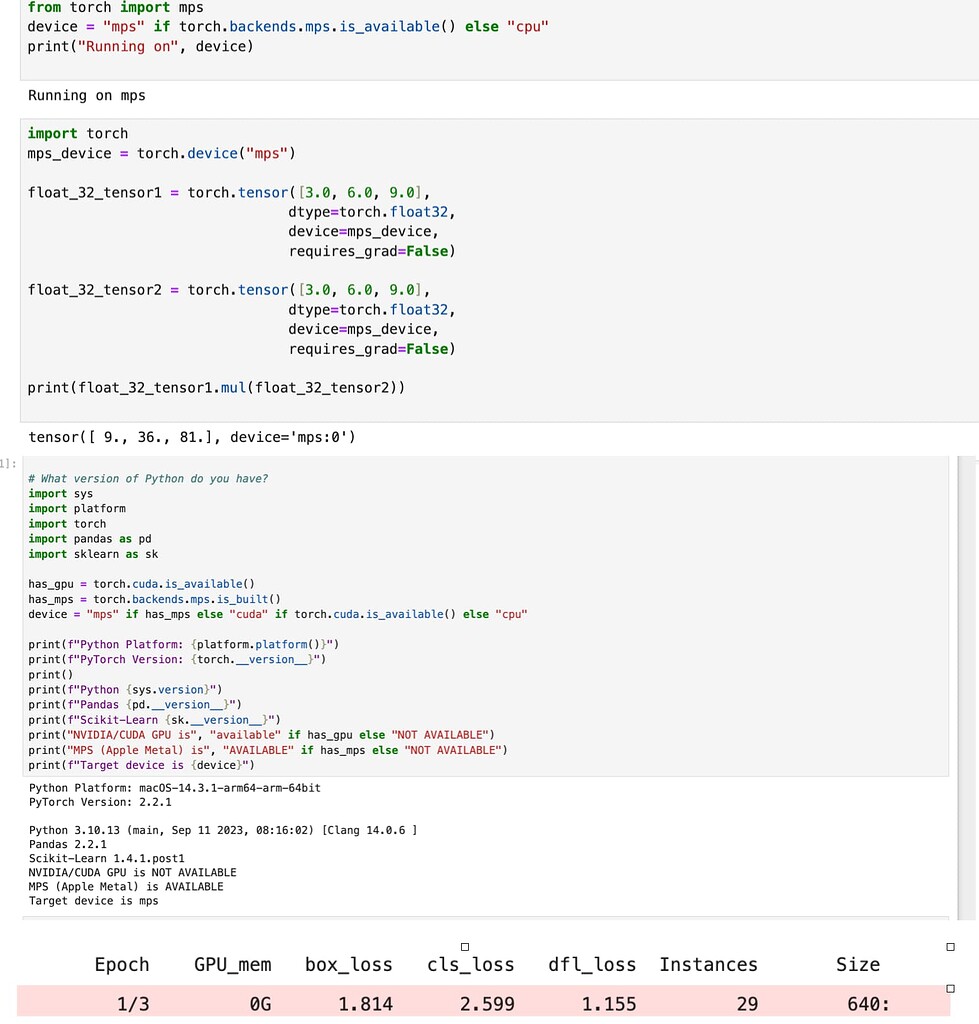 Mps Does Not Work Jupyter Notebook Mps Pytorch Forums