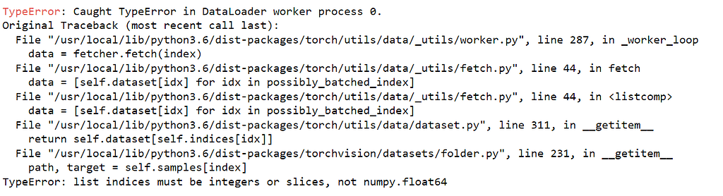 Dataloader Getitem Using Float Indices Data Pytorch Forums 