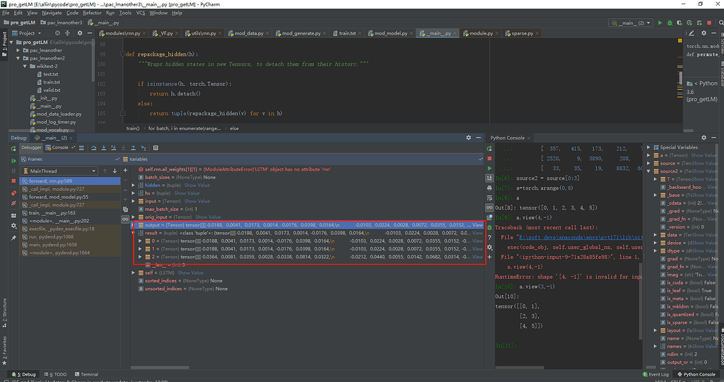 A problem about LSTM forward propagation result - PyTorch Forums