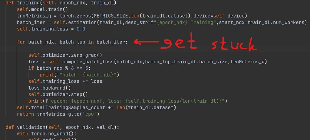 Dead Loop When Iterate Through Pytorch Dataloader Pytorch Forums