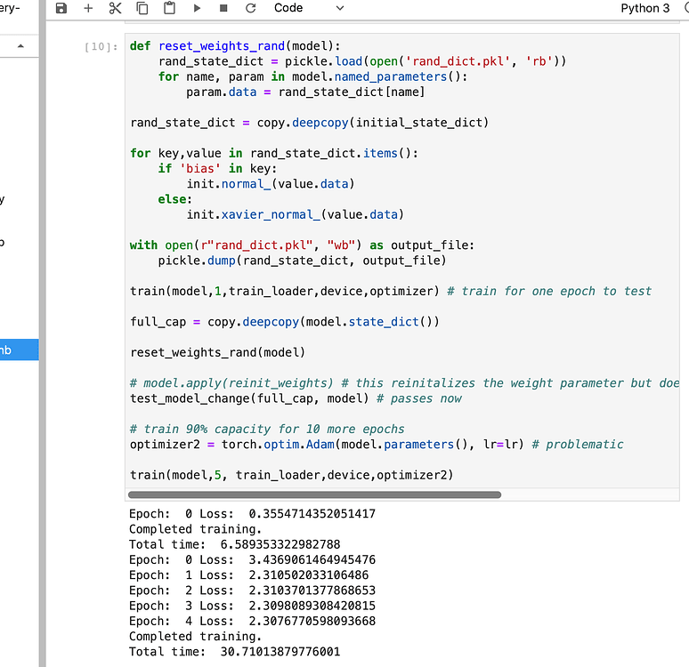 Can T Reset Parameters With Torch Nn Utils Prune Vision Pytorch Forums