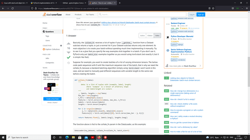 Issue with stack and object detection dataloader - vision - PyTorch Forums