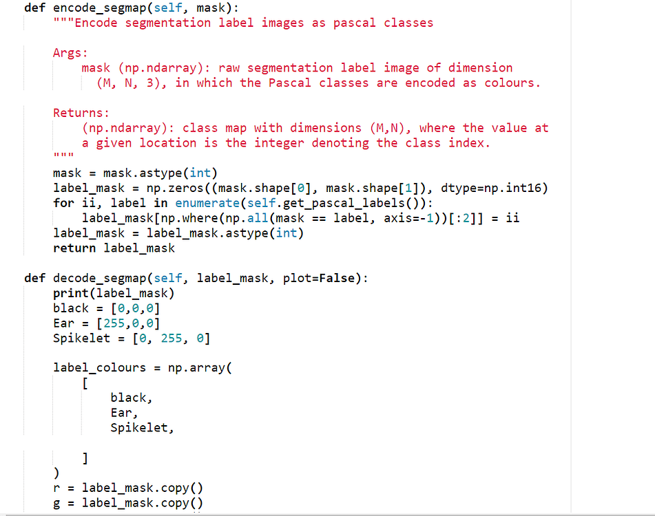 Calculate train accuracy of the model in segmentation task - vision ...