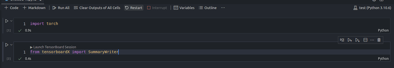 ImportError: cannot import name 'SummaryWriter' from 'tensorboard' - vision - PyTorch Forums