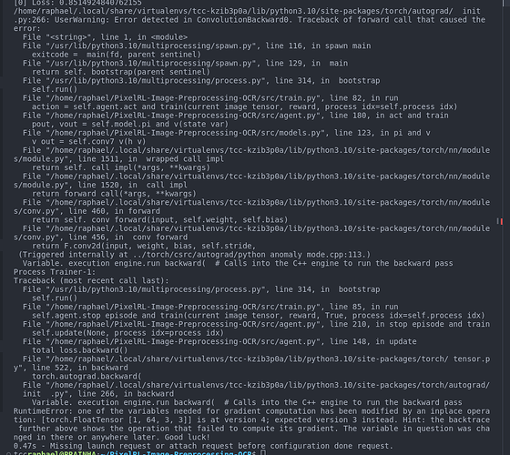 Help A3C PixelRL - PyTorch Forums