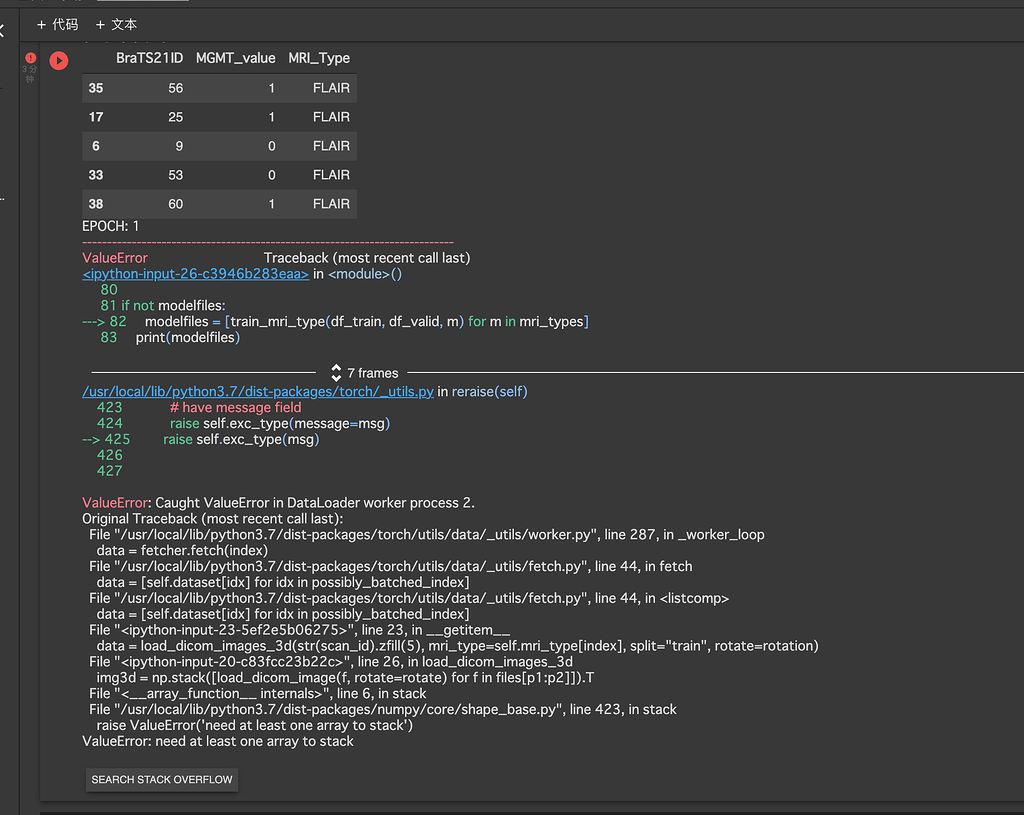 I'm getting an error even though I'm using less data - vision - PyTorch ...