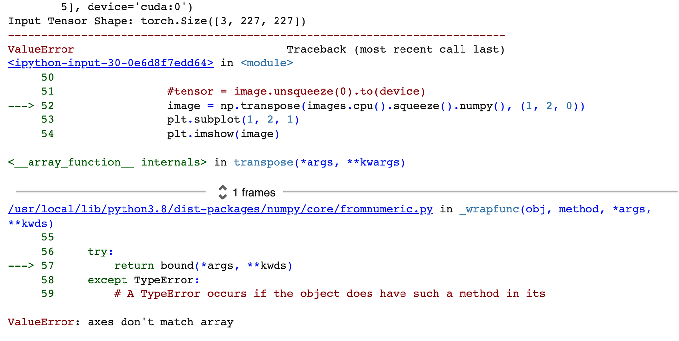 GradCAM visualization and error - PyTorch Forums