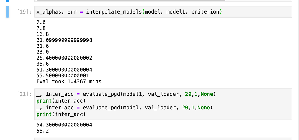 How To Linearly Interpolate Between Two Models Vision Pytorch Forums