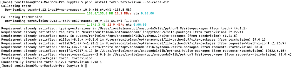 Kernel dies in Jupyter Notebook when I run 'import torch' - Mac OS X ... Kernel dies in Jupyter Notebook when I run 'import torch' - Mac OS X ...
