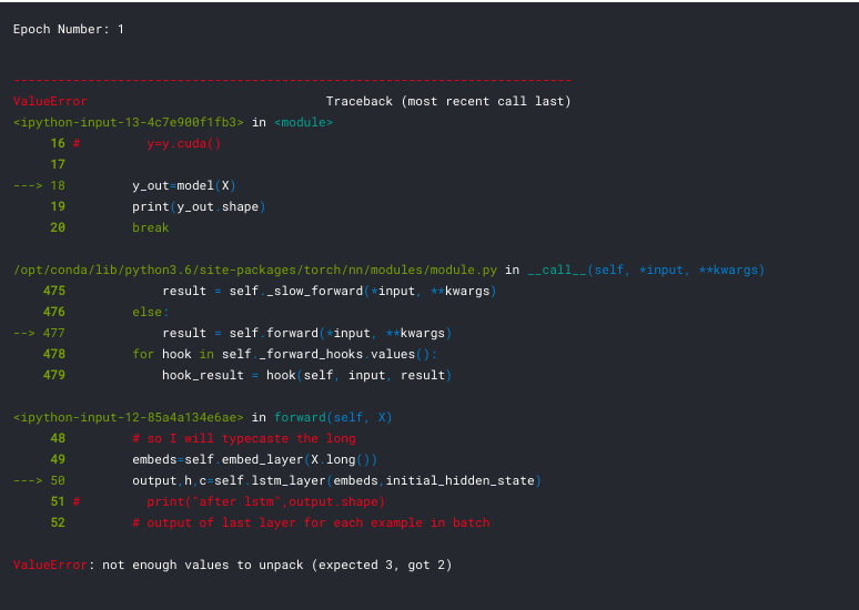 ValueError Not Enough Values To Unpack expected 3 Got 2 Nlp 