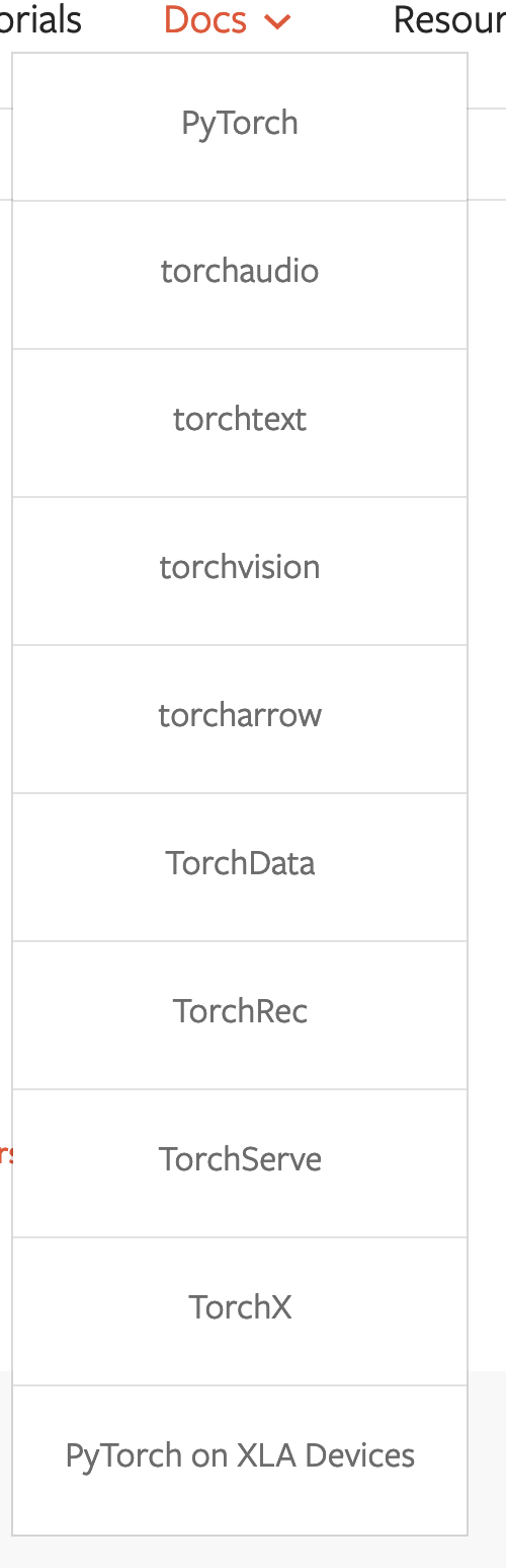 PyTorch site inconsistency - PyTorch Forums