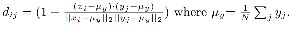 How To Compute The Cosine Normalization Distance Using Nncosinesimilarity Pytorch Forums 