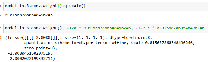 The weights of the int8 model do not match the qat model - quantization ... The weights of the int8 model do not match the qat model - quantization ...