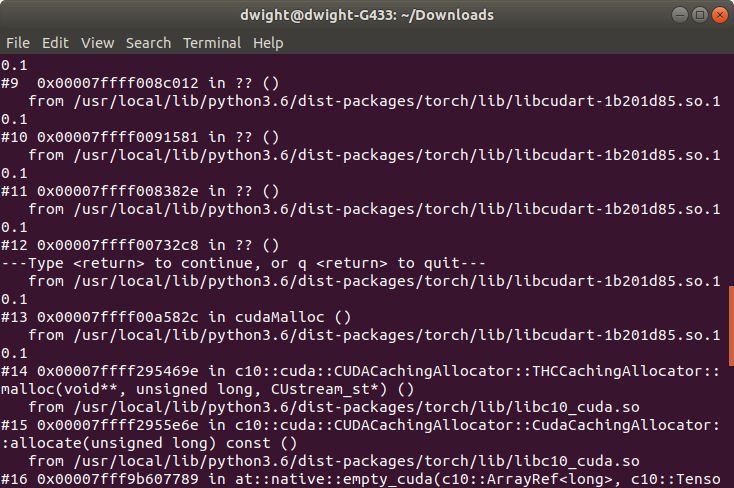 Kernel dies when moving model to cuda - PyTorch Forums