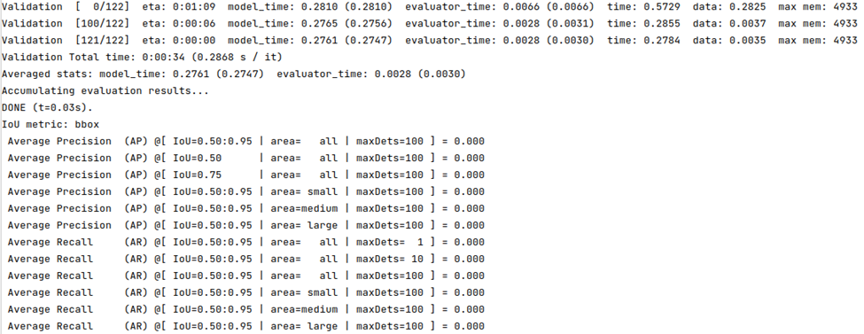 Faster RCNN Evaluation Doesn't Perform Well - vision - PyTorch Forums