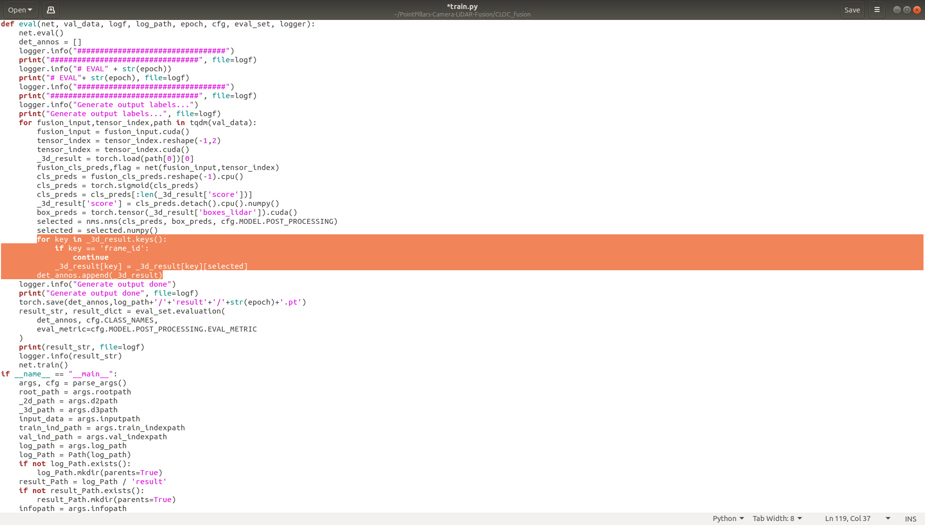 I am trying to run this command: sudo python3 train.py , but getting ... I am trying to run this command: sudo python3 train.py , but getting ...